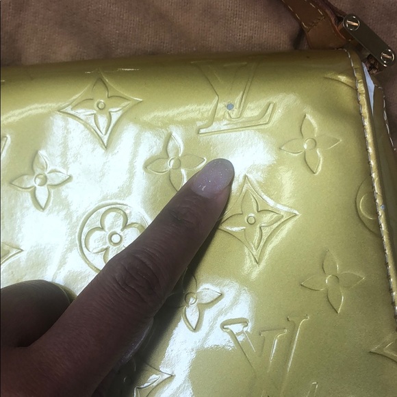 Louis Vuitton | Bags | Authentic Louis Vuitton Lime Green Shoulder Bag ...